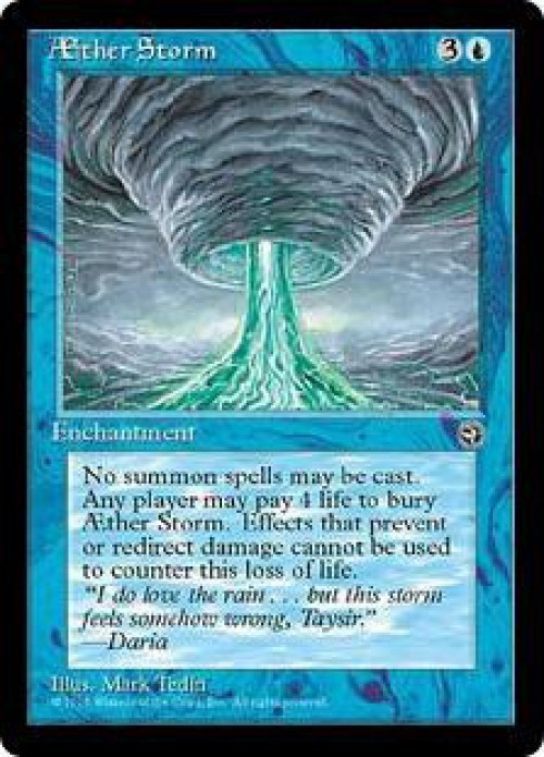 Magic The Gathering Homelands Single Card Uncommon AEther Storm Near ...