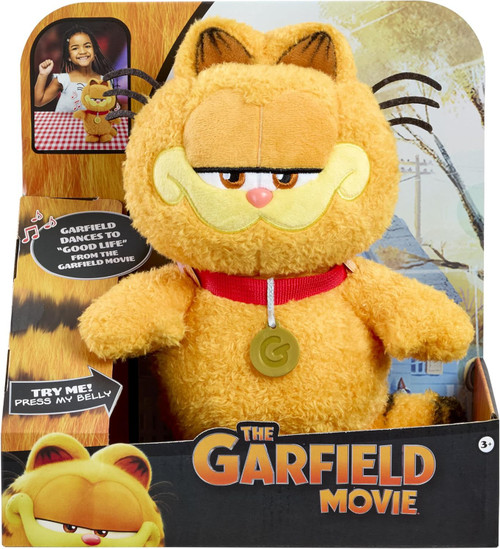 Animagic The Garfield Movie Garfield 10 Animatronic Dancing Plush ...