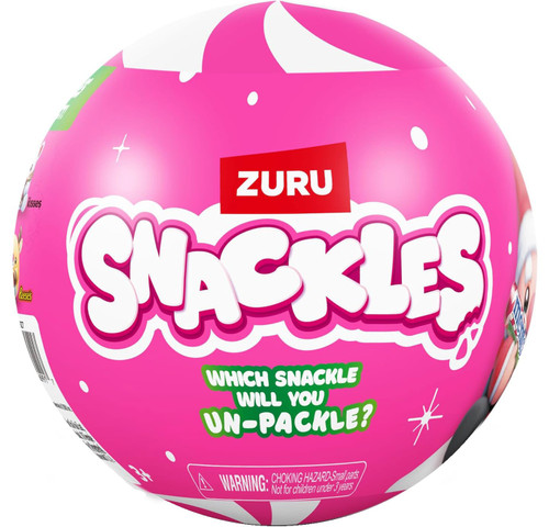 Snackles Christmas Mystery Pack 1 RANDOM Plush Zuru Toys - ToyWiz