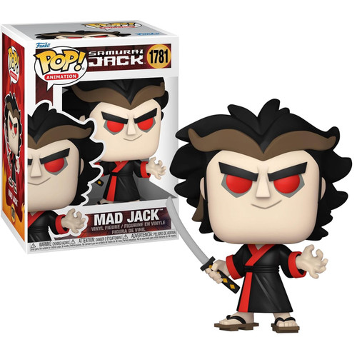 Funko Samurai Jack POP Animation Mad Jack Vinyl Figure 1781 - ToyWiz