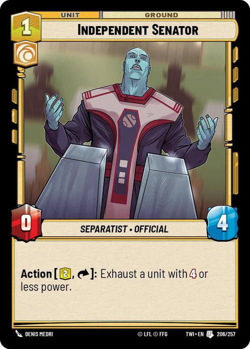 Star Wars Unlimited Trading Card Game Twilight of the Republic Single ...