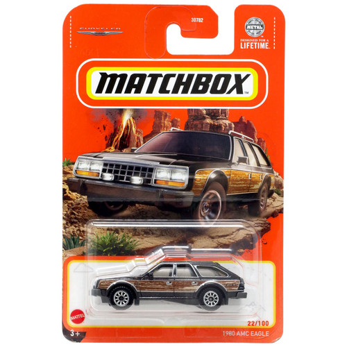 Matchbox 1980 AMC Eagle Diecast Car Black Mattel - ToyWiz