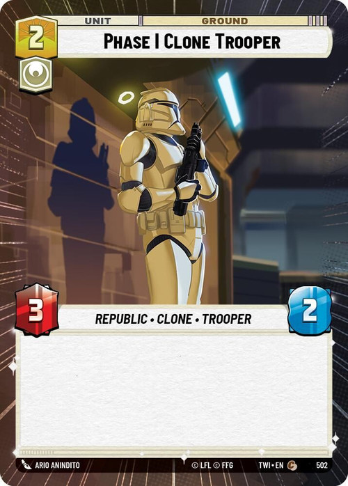 Star Wars Unlimited Trading Card Game Twilight Of The Republic Single