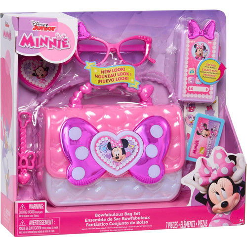 Disney Minnie Mouse Bowfabulous Bag Set Just Play - ToyWiz