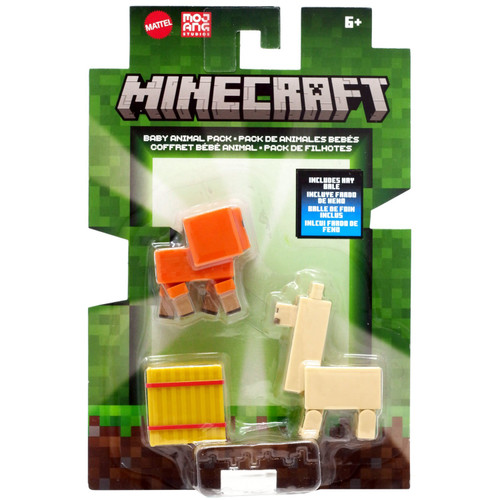 Minecraft Baby Animal Pack 3.25 Action Figure Mattel Toys - ToyWiz
