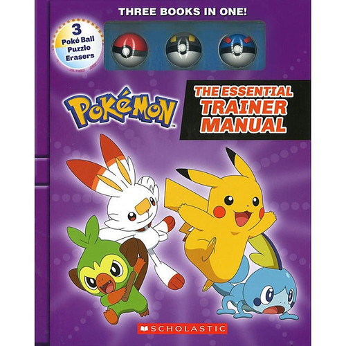 Pokemon The Essential Trainer Manual Hardcover Book Scholastic - ToyWiz