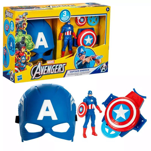 Marvel Avengers Captain America Shield Strike Ultimate Pack Exclusive ...