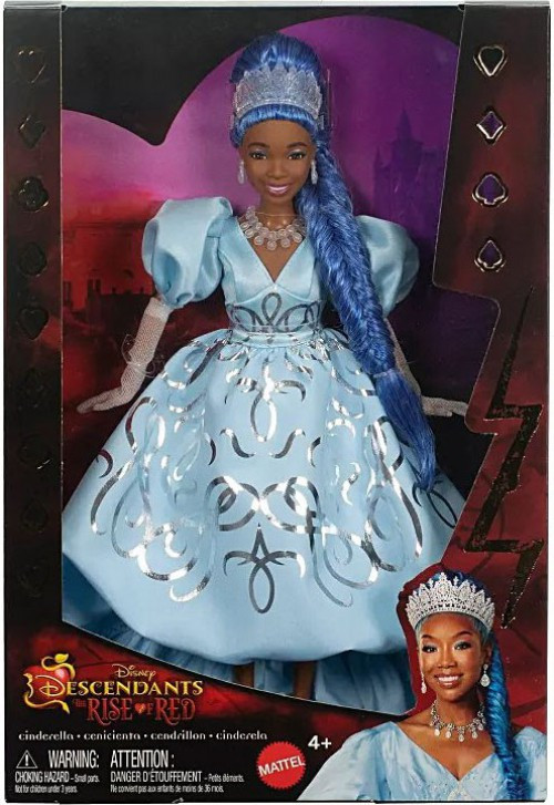 Disney Descendants 4 The Rise of Red Cinderella Exclusive Fashion Doll Queen Mattel - ToyWiz