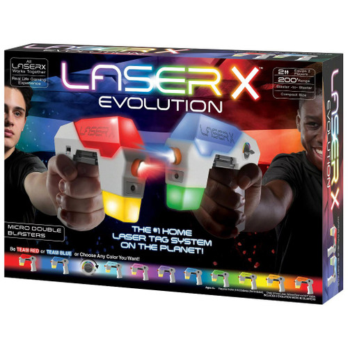 Laser X Evolution Micro Double Blasters 2-Player Set NSI - ToyWiz