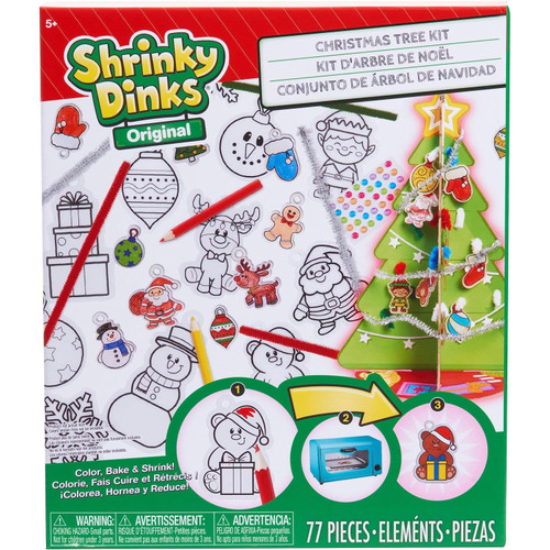 Shrinky Dinks Christmas Tree Kit Activity Set Just Play - ToyWiz
