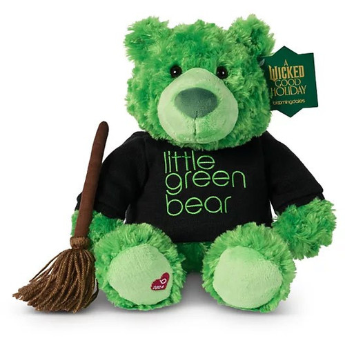 Wizard of Oz Wicked Little Green Bear Exclusive 13 Plush Elphaba Gund ...