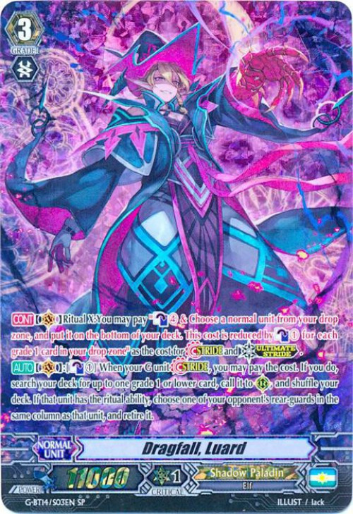 Cardfight Vanguard Divine Dragon Apocrypha Single Card SP Dragfall ...
