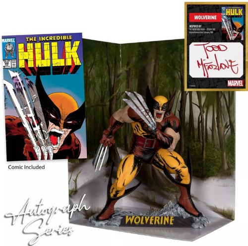 McFarlane Toys Marvel Gold Label Collection AUTOGRAPH Series Wolverine ...