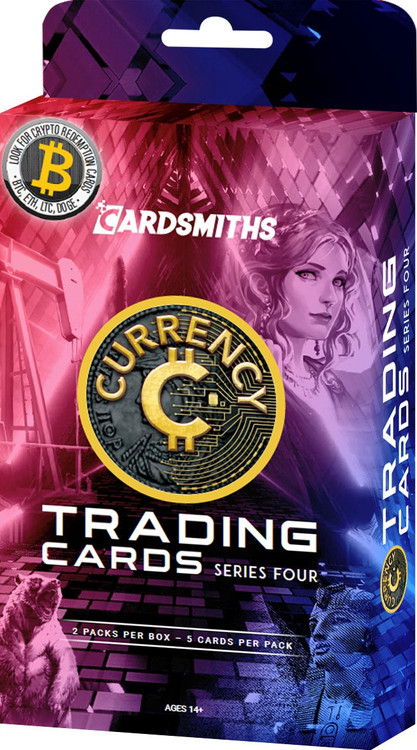 Currency Series 4 Trading Card COLLECTOR Box 2 Packs Cardsmiths - ToyWiz