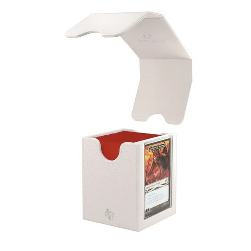 Gamegenic Squire Plus 100 XL Convertible Deck Box White Asmodee - ToyWiz