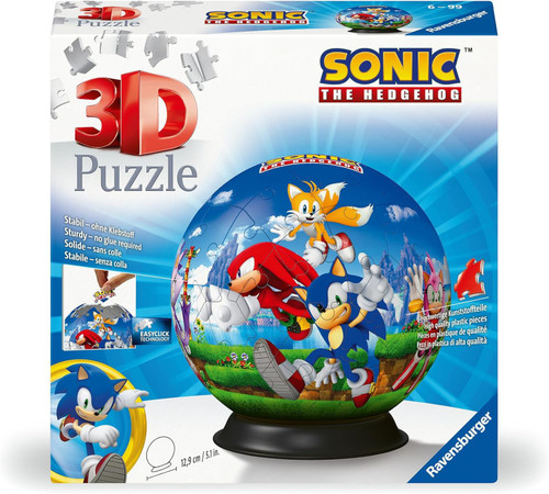Sonic The Hedgehog Sonic The Hedgehog 3D Puzzle Ravensburger - ToyWiz