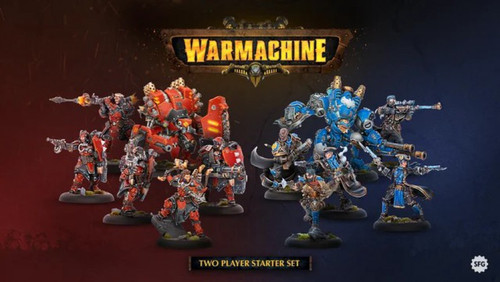 Warmachine Two Player Miniature Starter Set Steamforged Games - ToyWiz