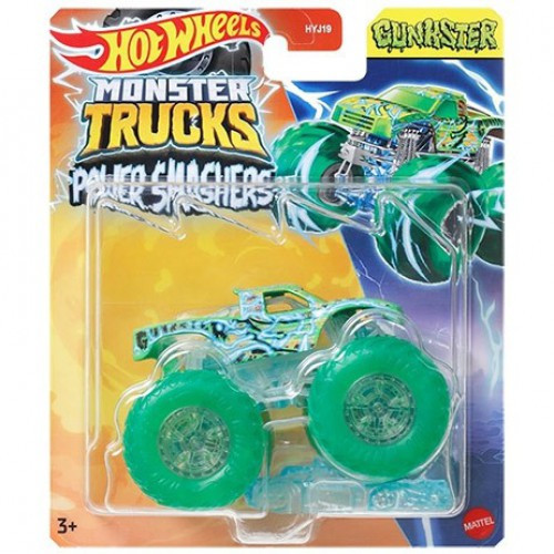 Hot Wheels Monster Trucks Power Smashers Gunkster 164 Diecast Car ...