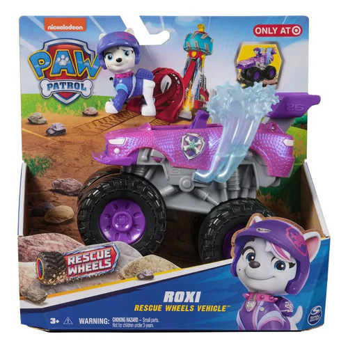 Paw Patrol Rescue Wheels Roxi Exclusive Vehicle Figure Spin Master - ToyWiz