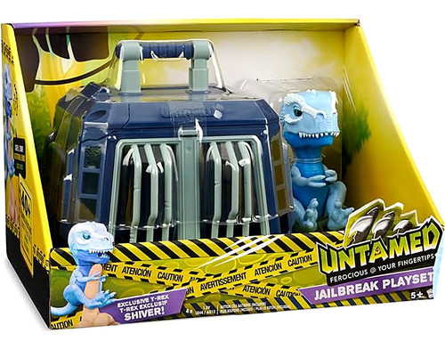 Fingerlings Untamed Dinosaur Jailbreak T-Rex Playset Shiver WowWee - ToyWiz