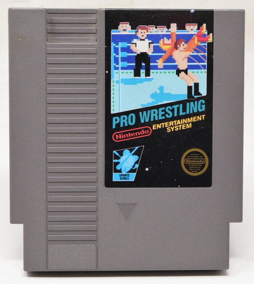 Nintendo Capcom NES Pro Wrestling Video Game NO BOX - ToyWiz