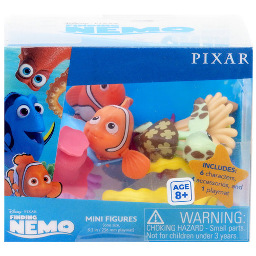Disney Pixar Finding Nemo Critter Crate Finding Nemo Mini Figures ...