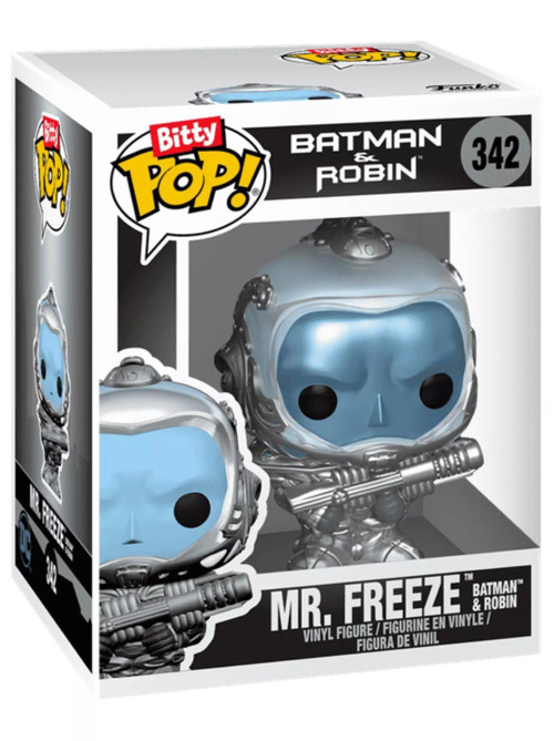 Funko DC Batman Bitty POP Mr. Freeze 1 16 Micro Figure 342 Metallic Chase Loose - ToyWiz