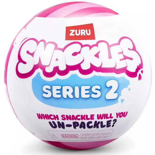 Snackles Series 2 Mystery Pack 1 RANDOM Squishable Plush, Version 1 ...