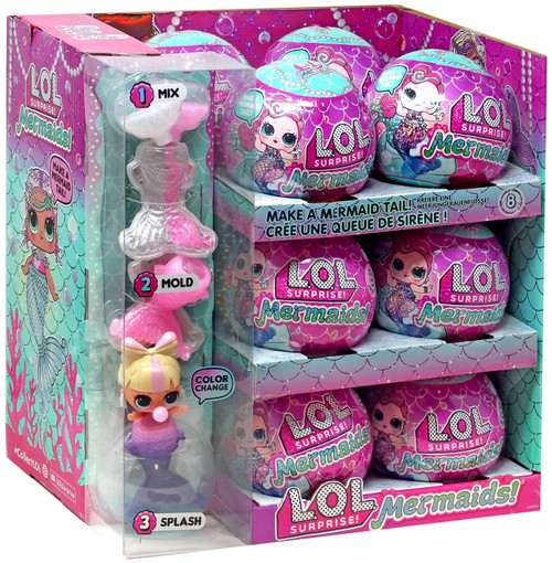LOL Surprise Mermaids Tots Mystery Box 12 Packs MGA Entertainment - ToyWiz
