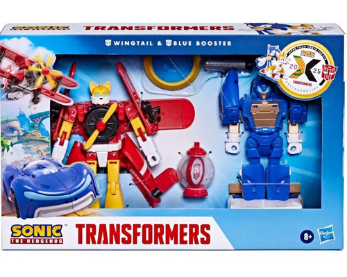 Transformers Sonic the Hedgehog Collaborative Mash Up Wingtail Blue ...