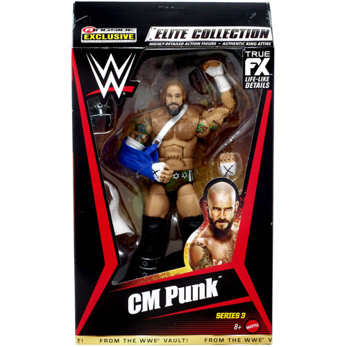 WWE Wrestling Elite Collection Series 3 CM Punk 7 Action Figure ...