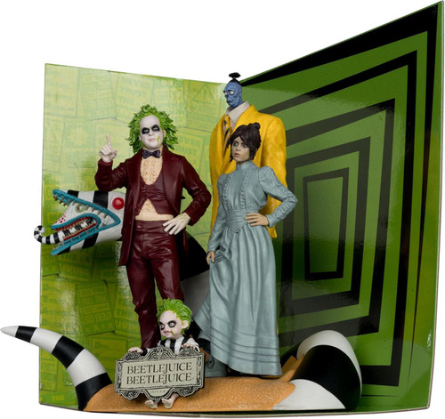 McFarlane Toys Beetlejuice 2 Movie Maniacs Beetlejuice, Astrid, Bob the ...