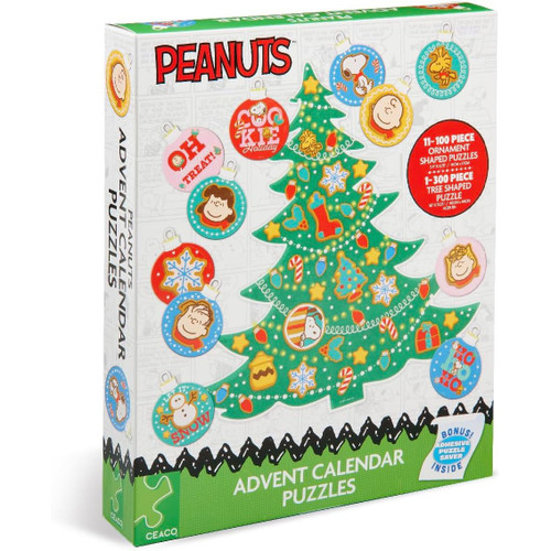 Peanuts A Charlie Brown Christmas Puzzles Advent Calendar Ceaco - ToyWiz