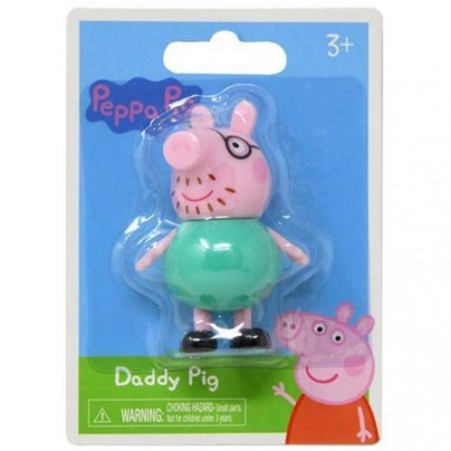 Peppa Pig Daddy Pig 2 Mini Figure Just Play - ToyWiz