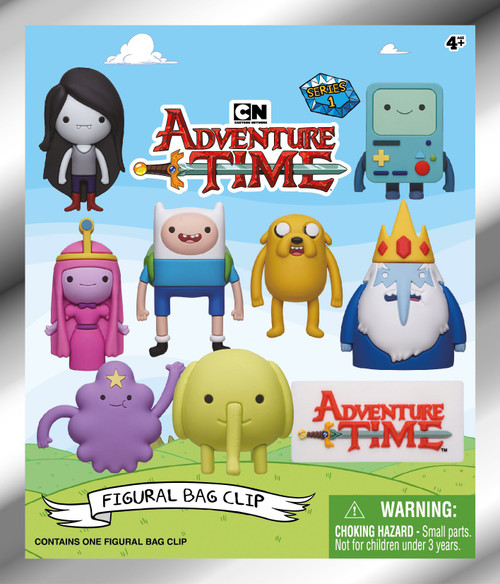Adventure Time 3D Figural Foam Bag Clip Adventure Time Series 1 Mystery ...