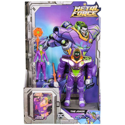DC Metal Force The Joker 6 Action Figure Spin Master - ToyWiz