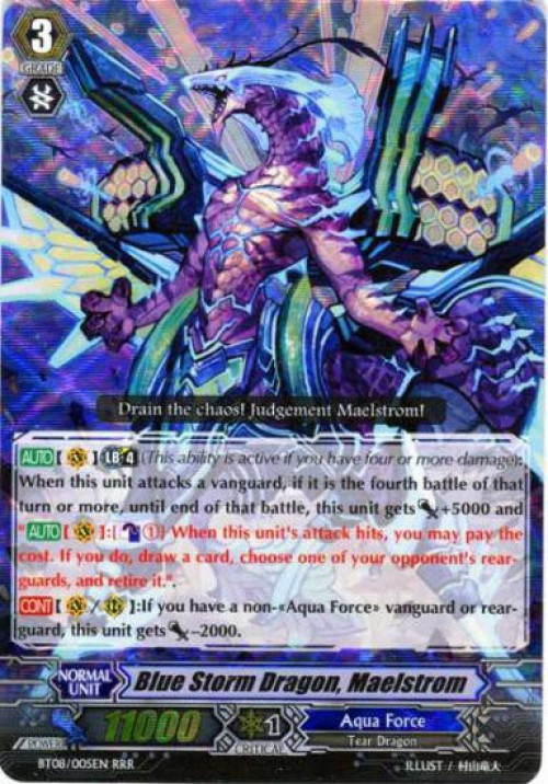 Cardfight Vanguard Blue Storm Armada Single Card RRR Rare Blue Storm ...