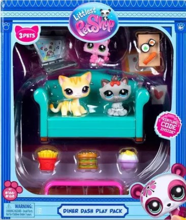 Littlest Pet Shop 2025 Generation 7 Diner Dash Playset Basic Fun - ToyWiz