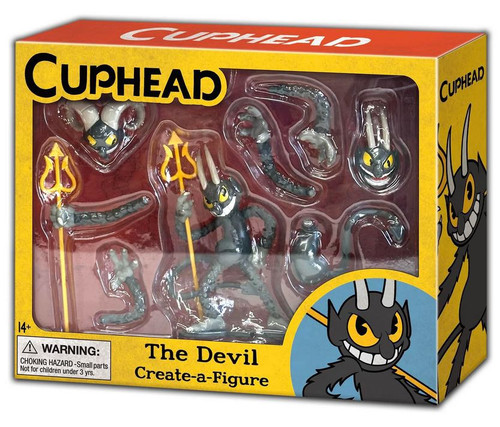 Cuphead Create-a-Figure The Devil 3.5 Action Figure ToyNK Toys LLC - ToyWiz