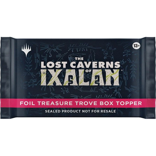 Magic The Gathering The Lost Caverns of ixalan Foil Treasure Trove BOX ...