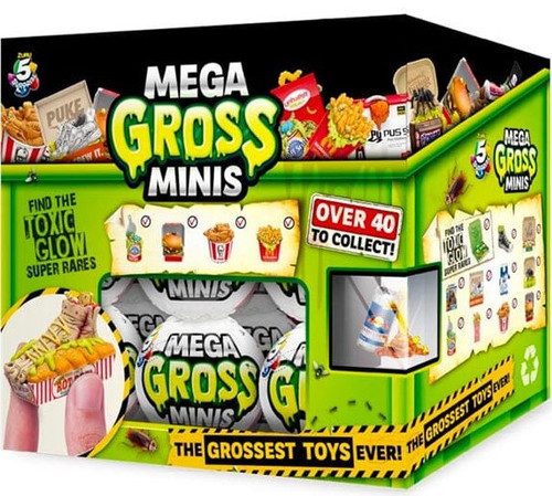 5 Surprise Mega Gross Minis Series 1 Mystery Box 25 Packs Zuru Toys ...