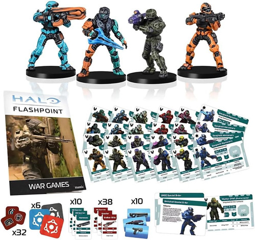 Halo Flashpoint Tactical Miniatures Game War Games Expansion Pack ...