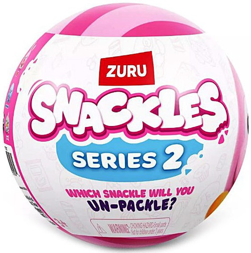 Snackles Series 2 Mystery Pack 1 RANDOM Squishable Plush, Version 2 ...