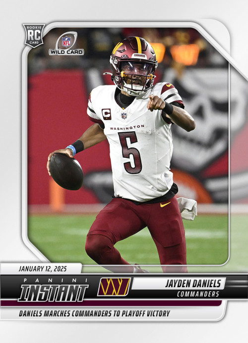 NFL Washington Commanders 2024 Panini Instant Football Single Card ...
