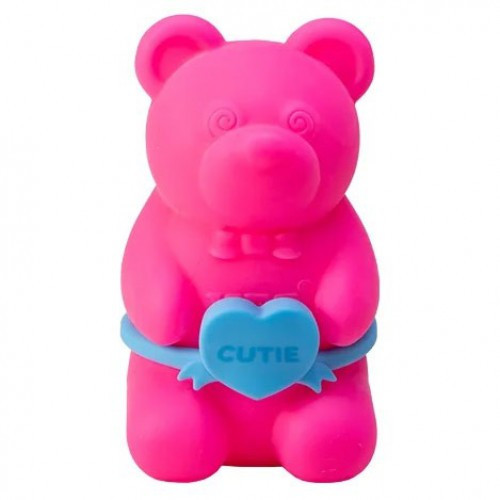 NeeDoh Honey Hugs Bear 3.75 Stress Ball PINK Schylling - ToyWiz