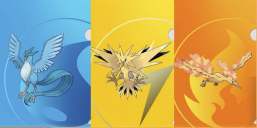 Ultra Pro Pokemon Trading Card Game Articuno, Zapdos Moltres Tournament ...