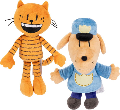 Dog Man Dog Man Petey Set of 2 Plush Jakks Pacific - ToyWiz