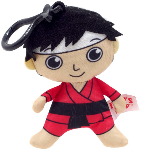 Ryans World Ninja Ryan Plush Backpack Clip Pocket Watch - ToyWiz