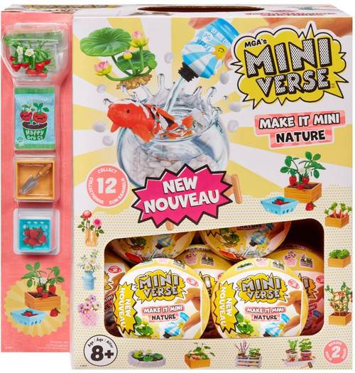Miniverse Make It Mini Nature Series 2 Mystery Box 24 Packs MGA ...