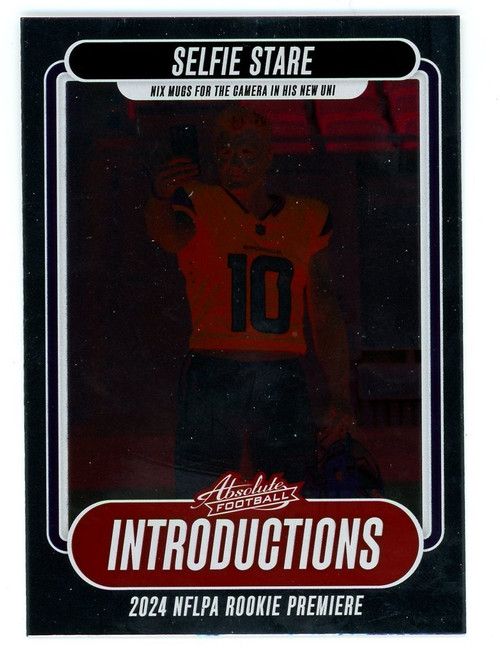 NFL 2024 Panini Absolute Football Single Card Introductions Bo Nix I ...